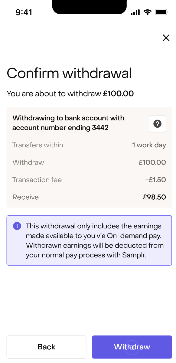 Do I have to pay for On-demand Pay? – Onsi